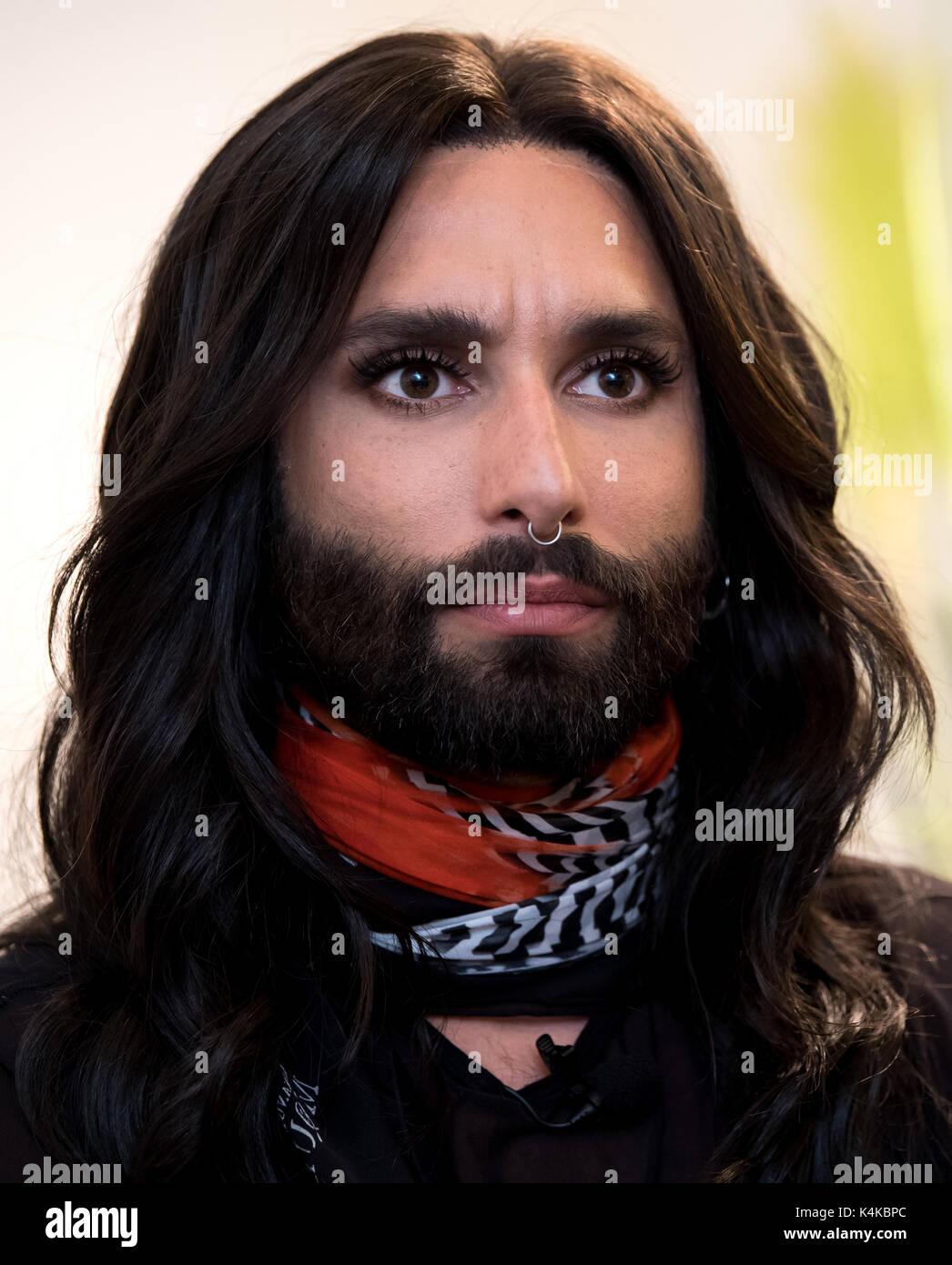 Munich, Germany. 5th Sep, 2017. The singer Conchita Wurst (Thomas ...