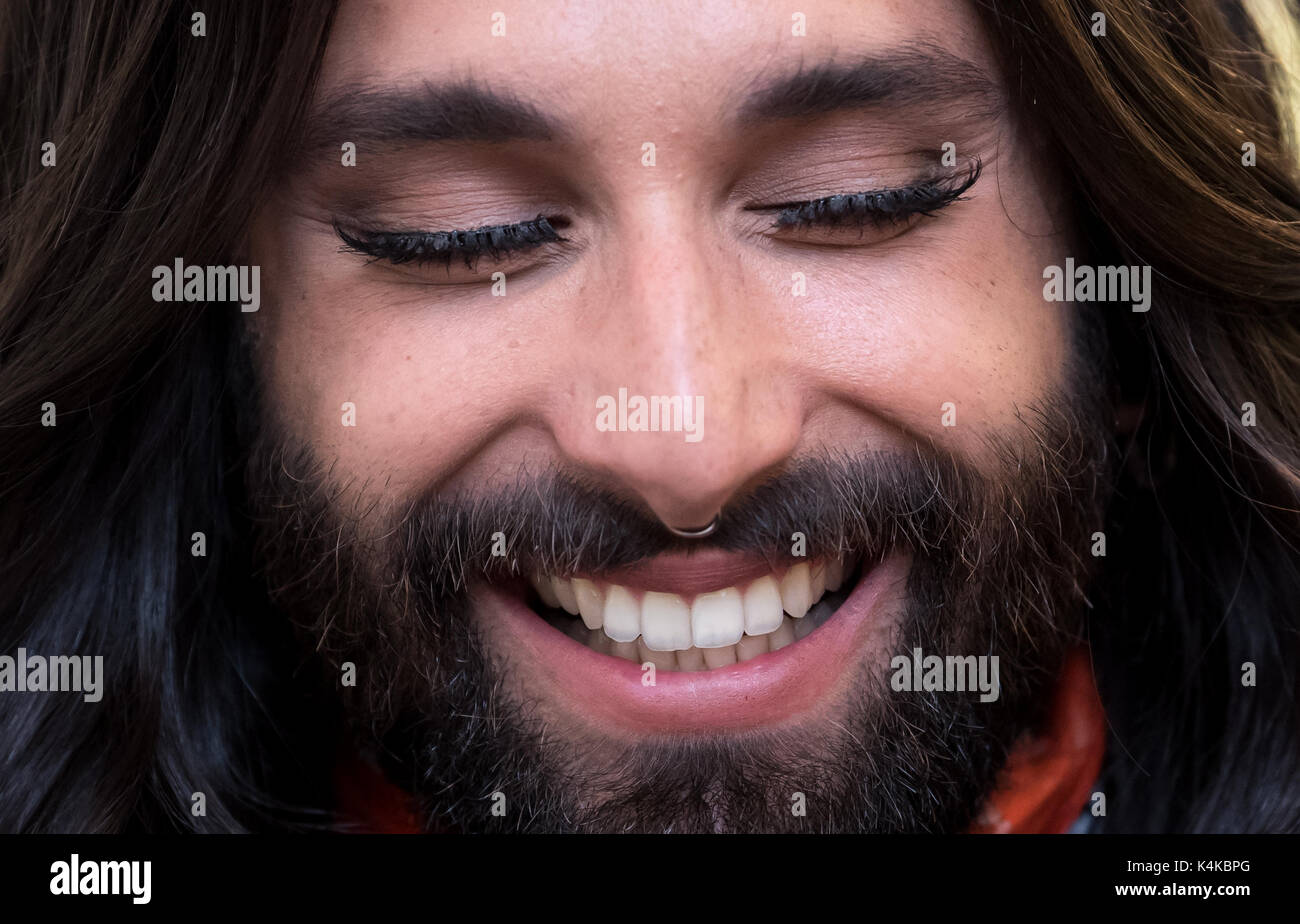 Munich, Germany. 5th Sep, 2017. The singer Conchita Wurst (Thomas ...