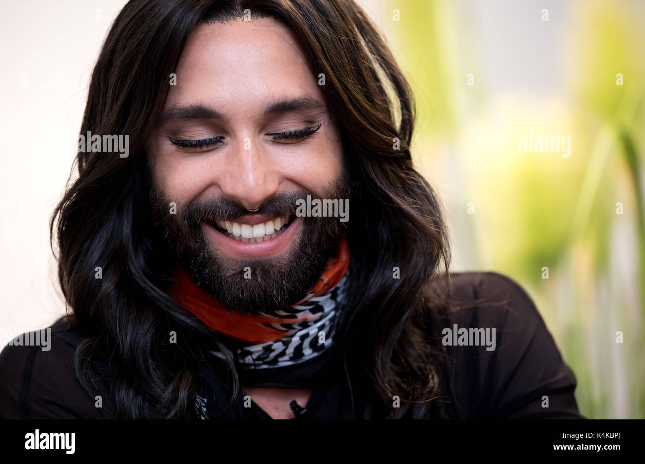 Munich, Germany. 5th Sep, 2017. The singer Conchita Wurst (Thomas ...