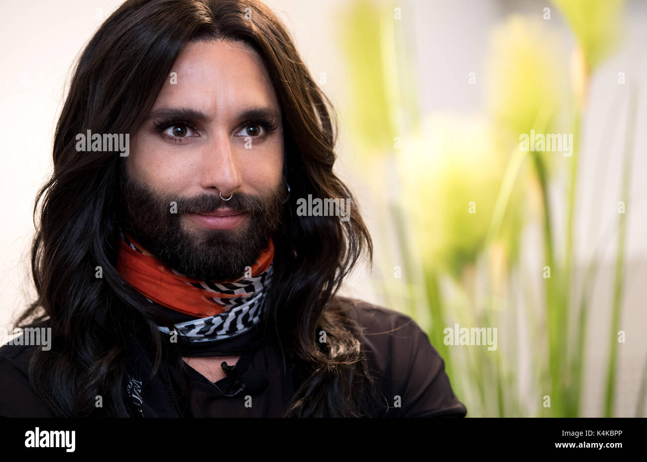 Munich, Germany. 5th Sep, 2017. The singer Conchita Wurst (Thomas ...