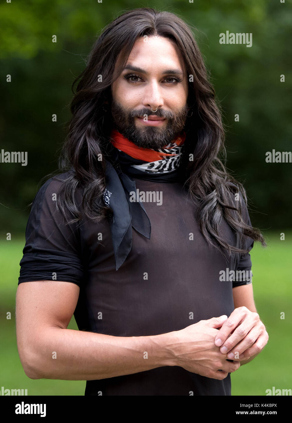 Munich, Germany. 5th Sep, 2017. The singer Conchita Wurst (Thomas ...