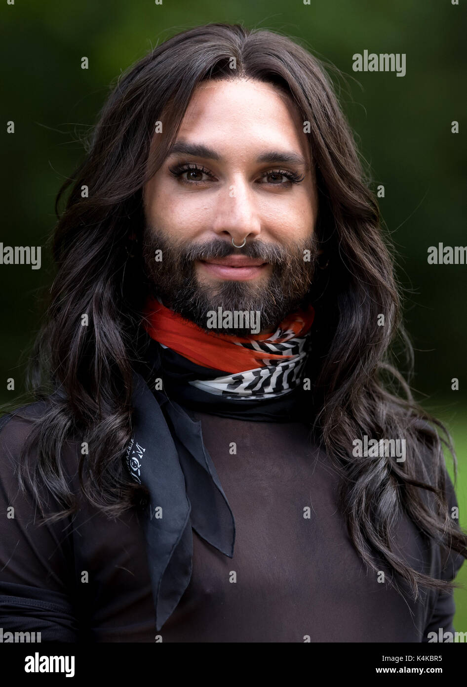 Munich, Germany. 5th Sep, 2017. The singer Conchita Wurst (Thomas ...