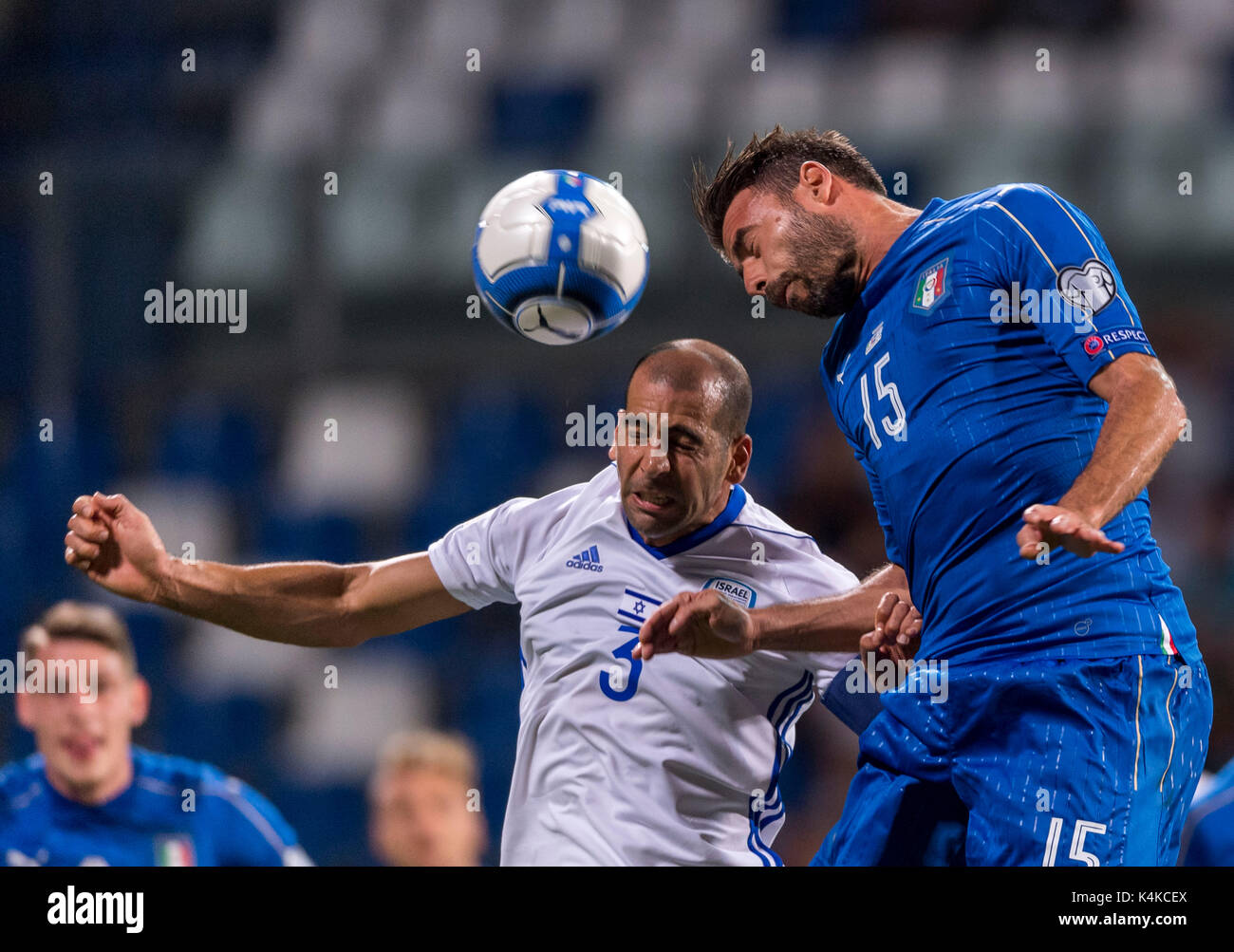 Reggio Emilia, Italy. 5th Sep, 2017. Tal Ben Haim (ISR), Andrea ...