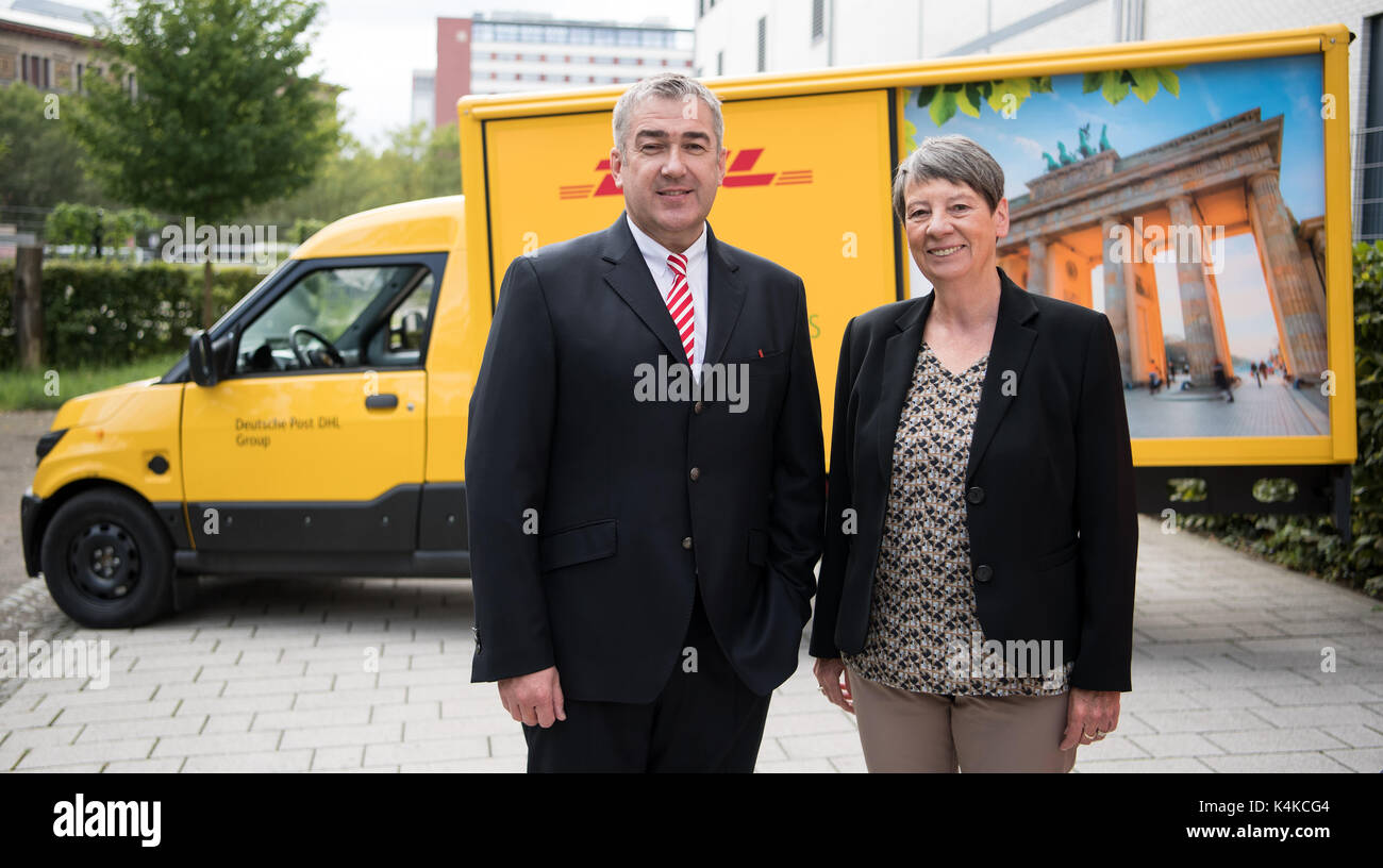 Berlin, Germany. 7th Sep, 2017. German environment minister Barbara ...