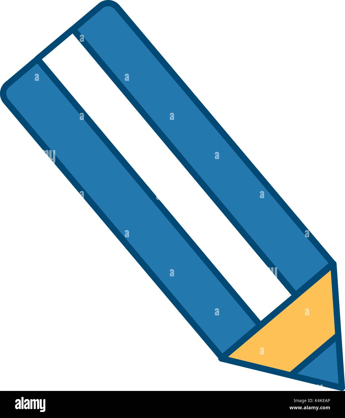 Wooden pencil color Stock Vector Image & Art - Alamy