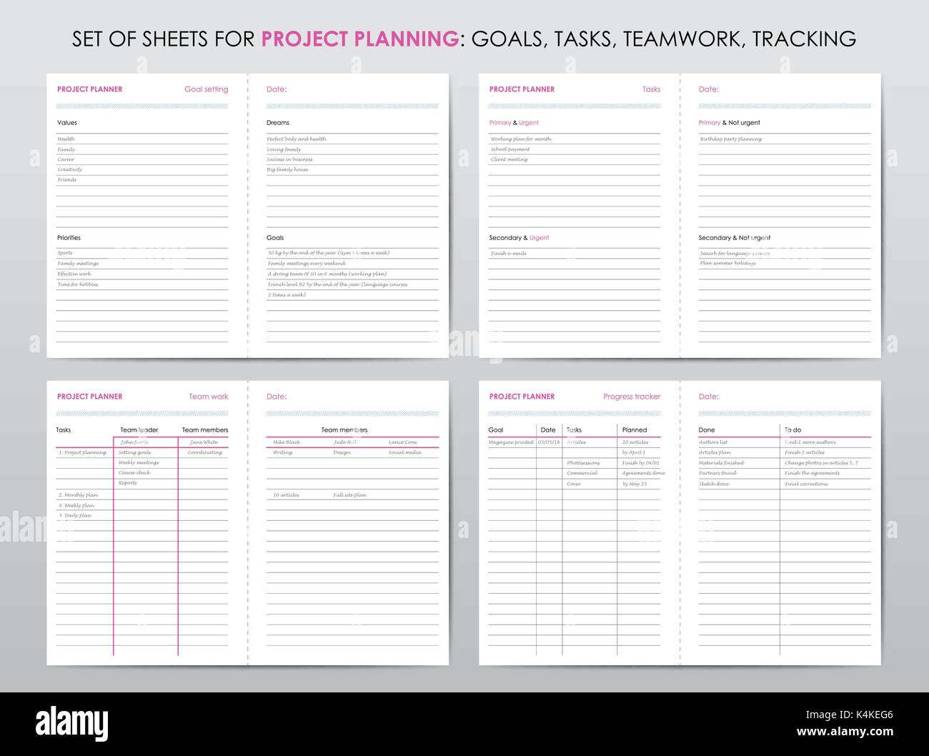 Project Stock Vector Images - Alamy