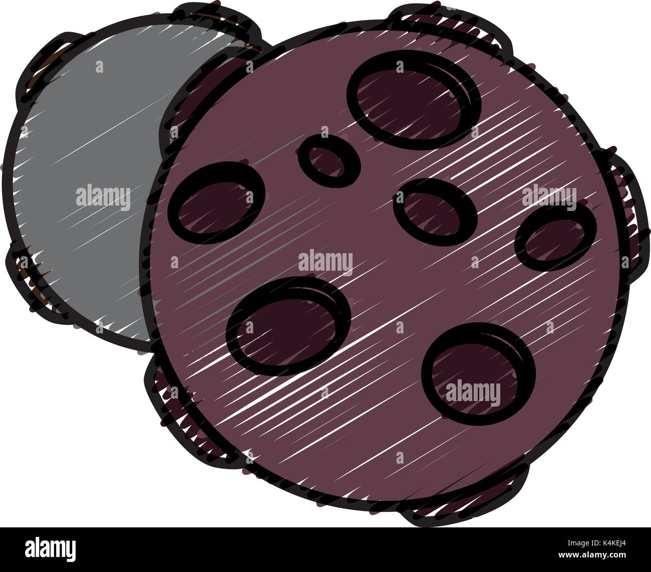 Meteors galaxy Stock Vector Images - Alamy