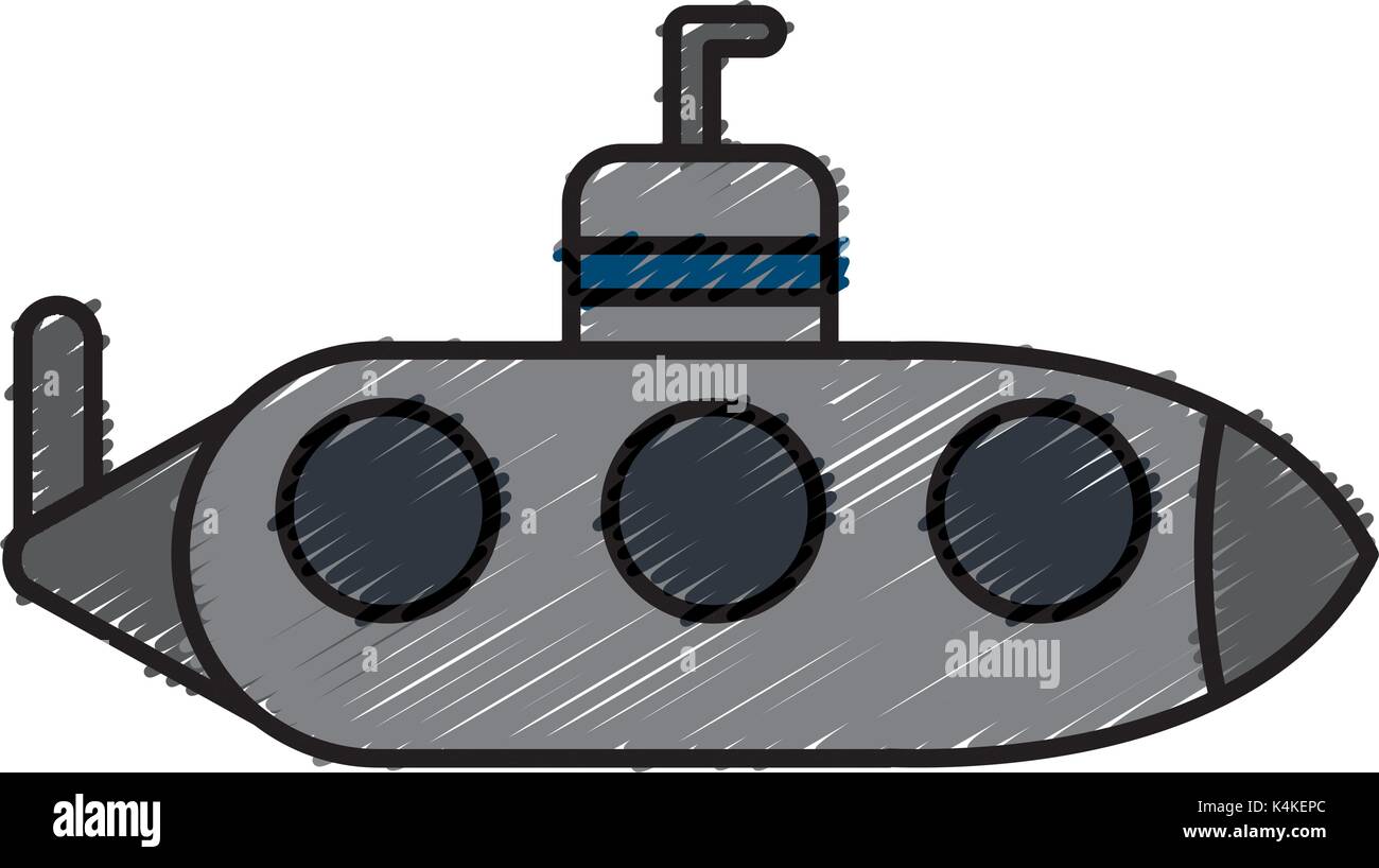Battle submarine underwater Stock Vector Images - Alamy