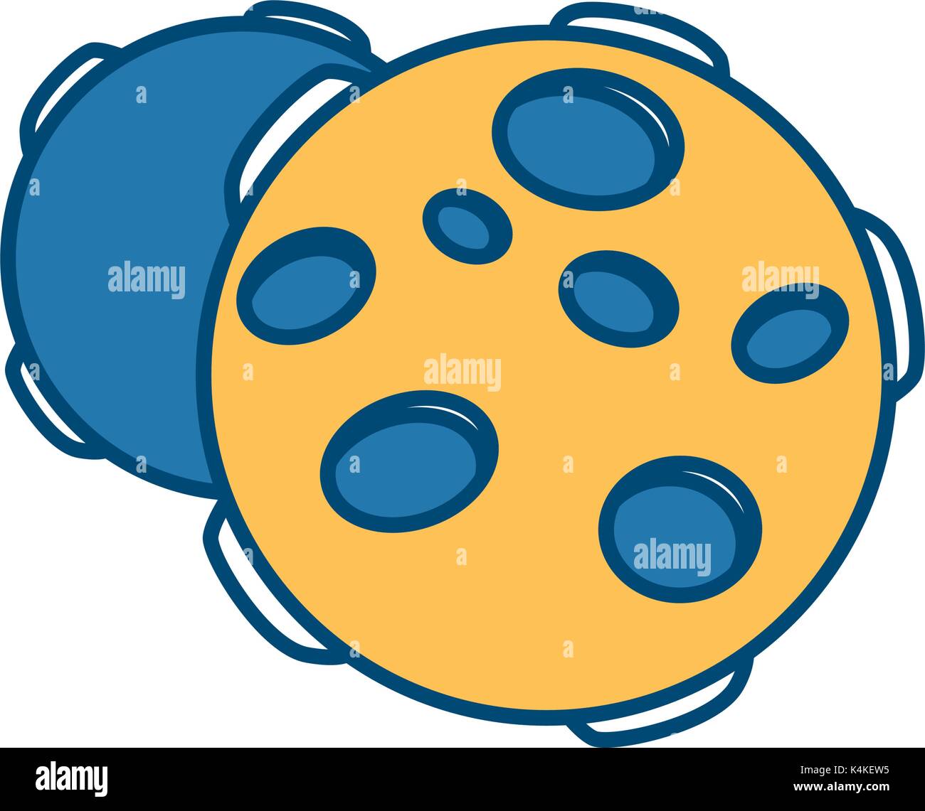 Meteors galaxy Stock Vector Images - Alamy