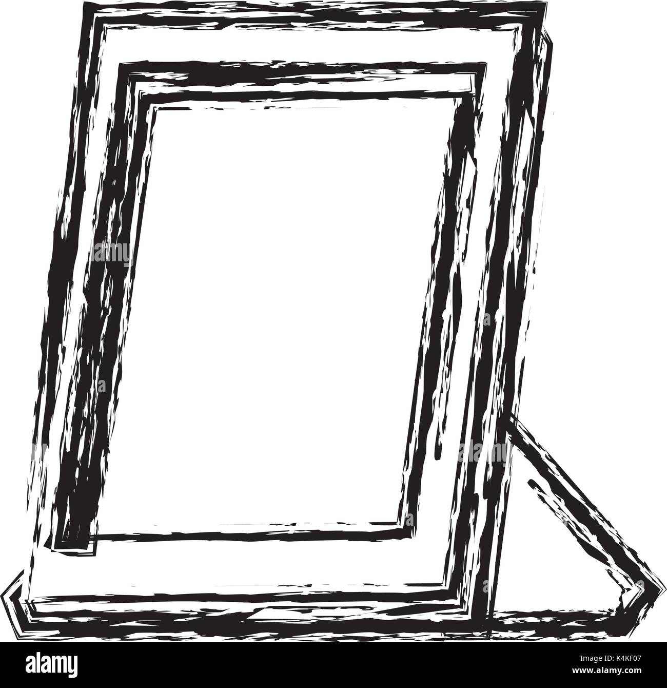 Blank picture frame Stock Vector Image & Art - Alamy