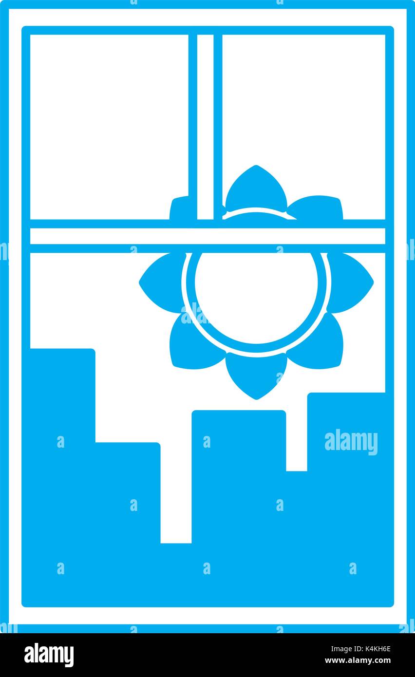 Cityscape window view Stock Vector Image & Art - Alamy