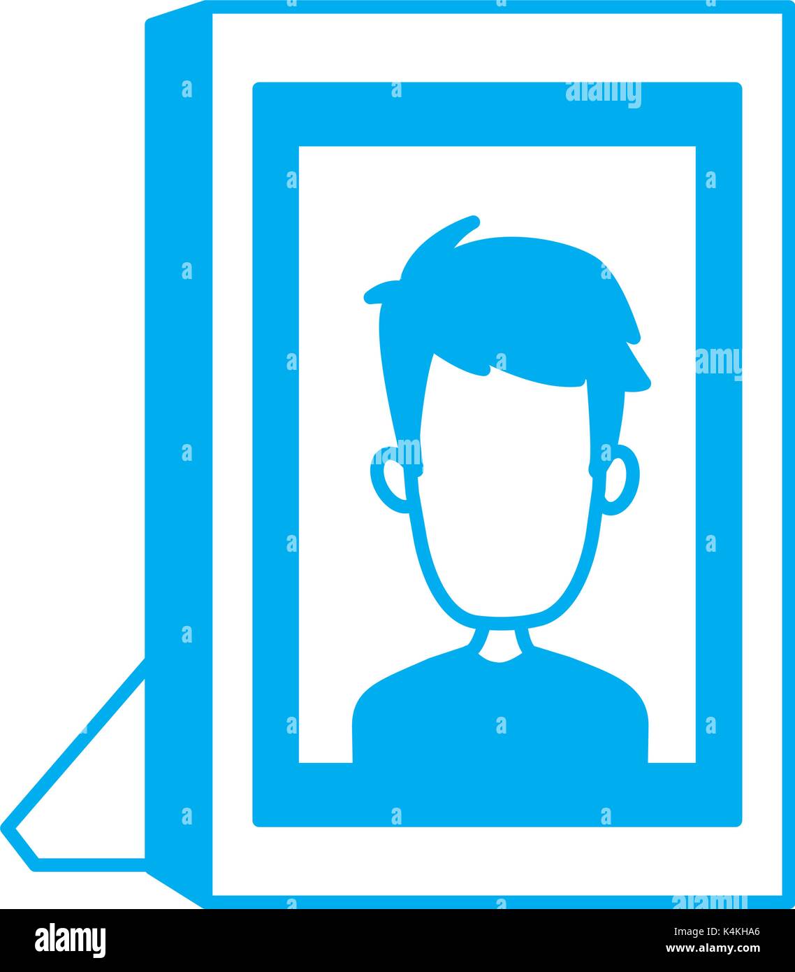 boy picture frame Stock Vector Image & Art - Alamy