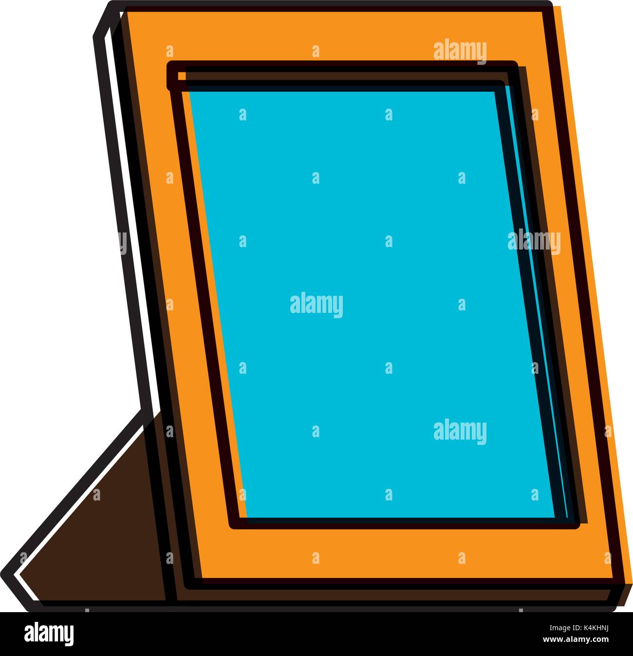 Blank picture frame Stock Vector Image & Art - Alamy
