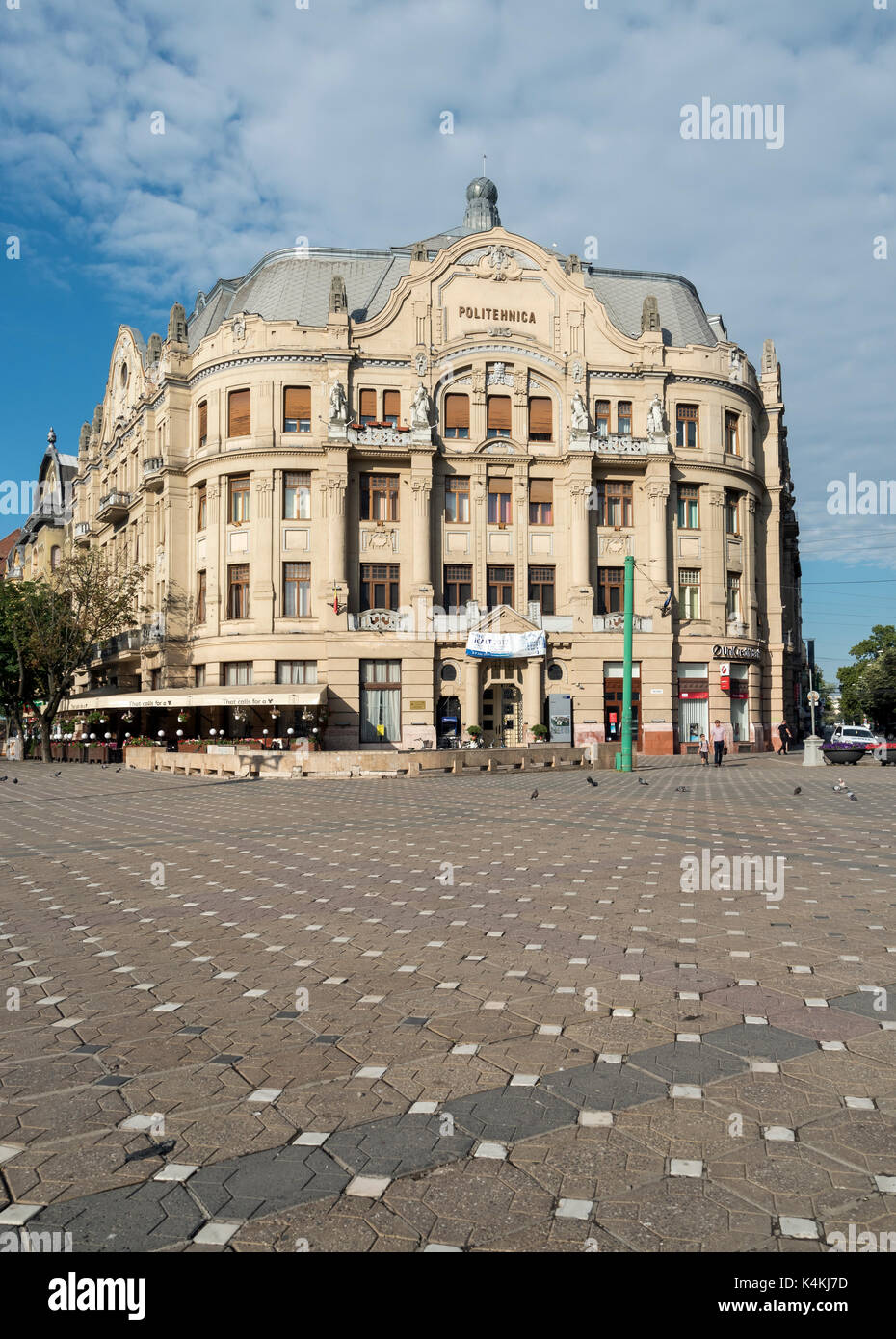 Building of Polytechnic University, Lloyd Palace, at Victory Square ...