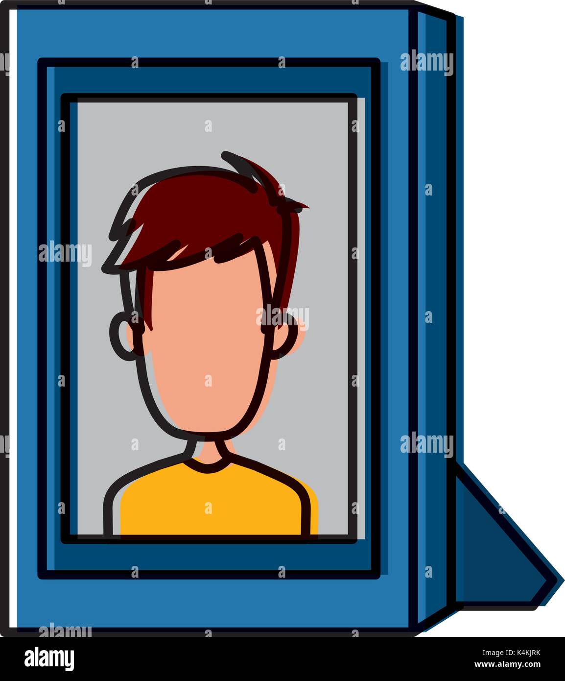 Portfolio boy Stock Vector Images - Alamy