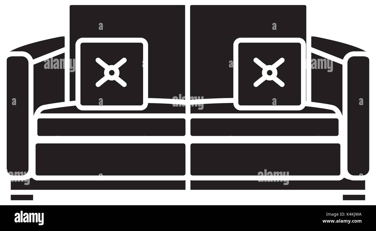 Comfortable couch isolated Stock Vector Image & Art - Alamy