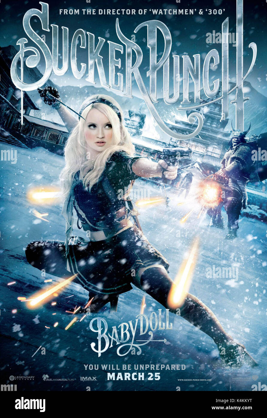 SUCKER PUNCH (2011) EMILY BROWNING ZACK SNYDER (DIR) WARNER BROS ...