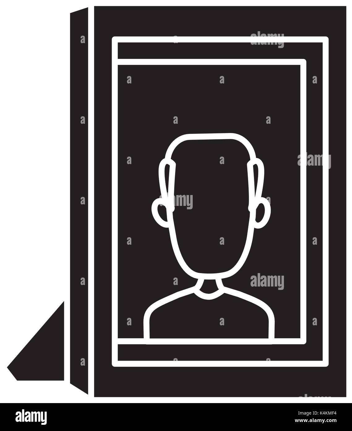 Man brand wall Stock Vector Images - Alamy