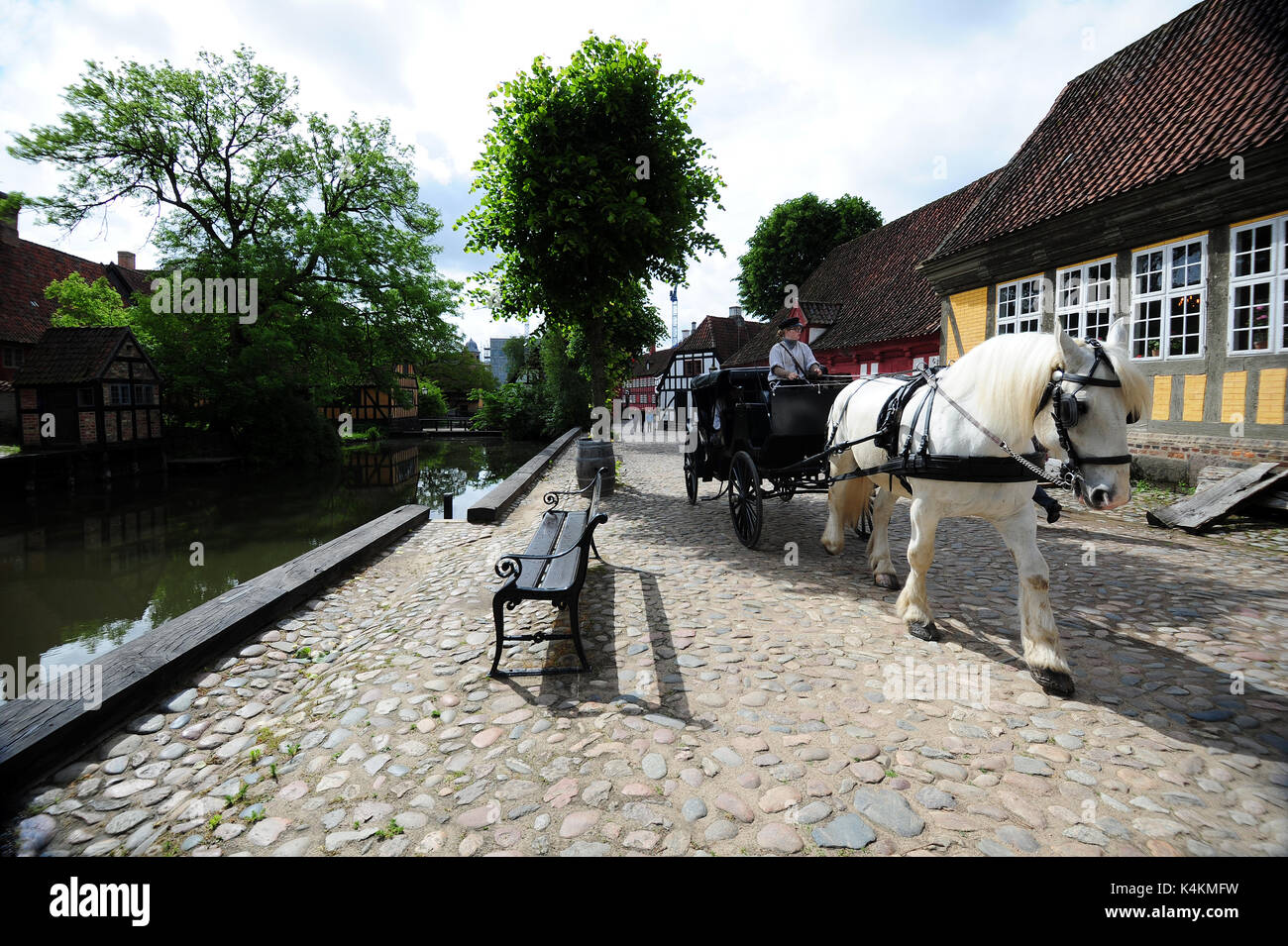 Travel back in time at Den Gamle By (The Old Town), an open-air folk ...