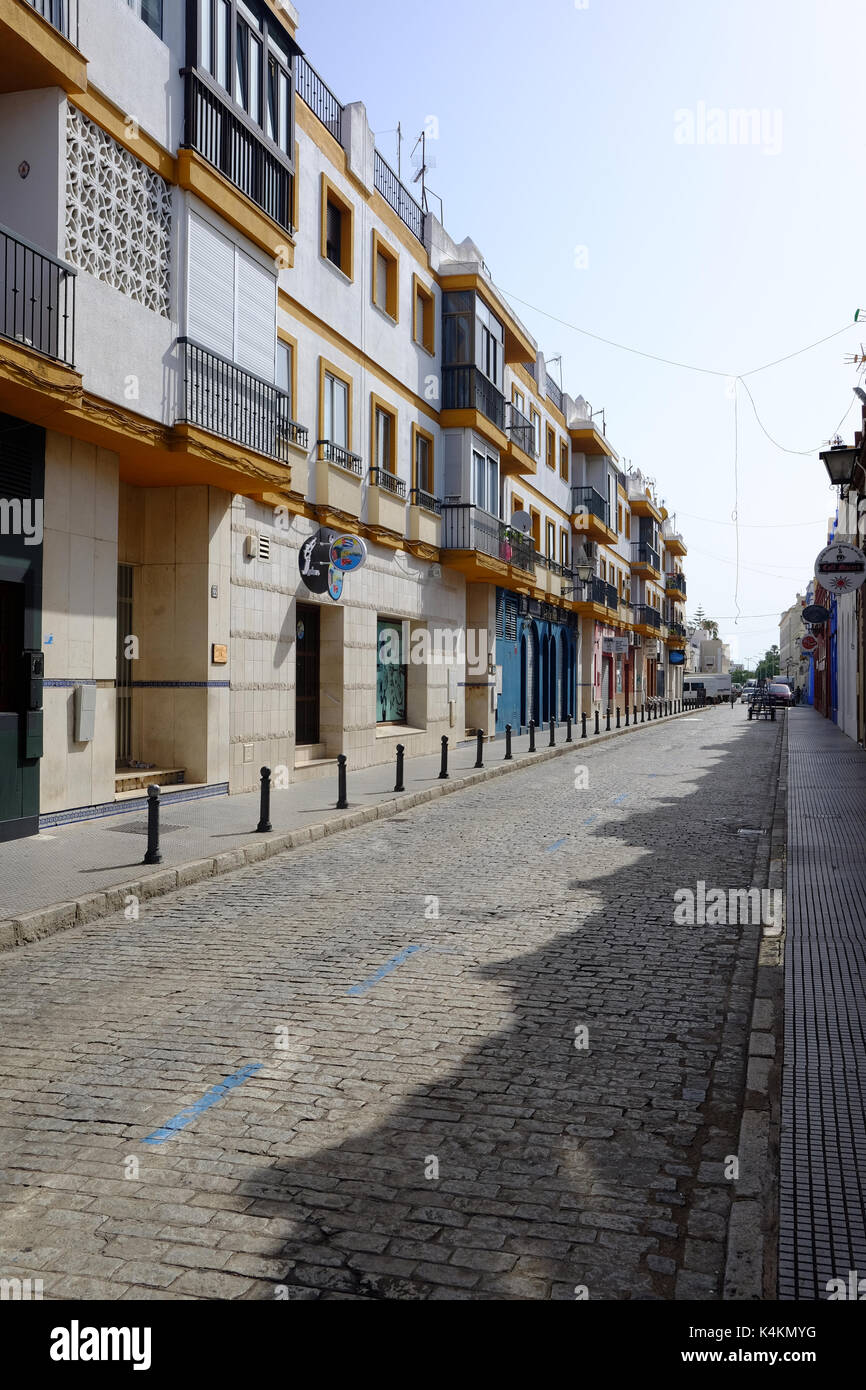 A street in Ayamonte, Spain Stock Photo - Alamy