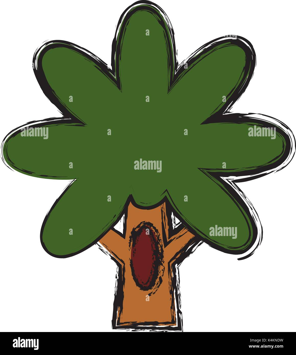 Tree nature symbol Stock Vector Image & Art - Alamy