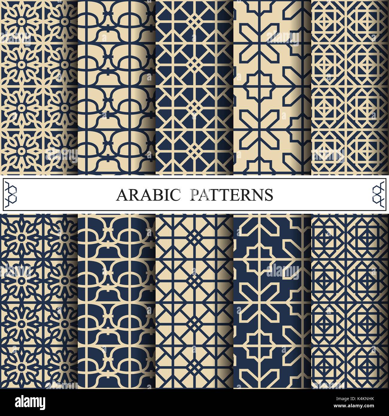 arabic vector pattern, web page background,surface textures Stock ...