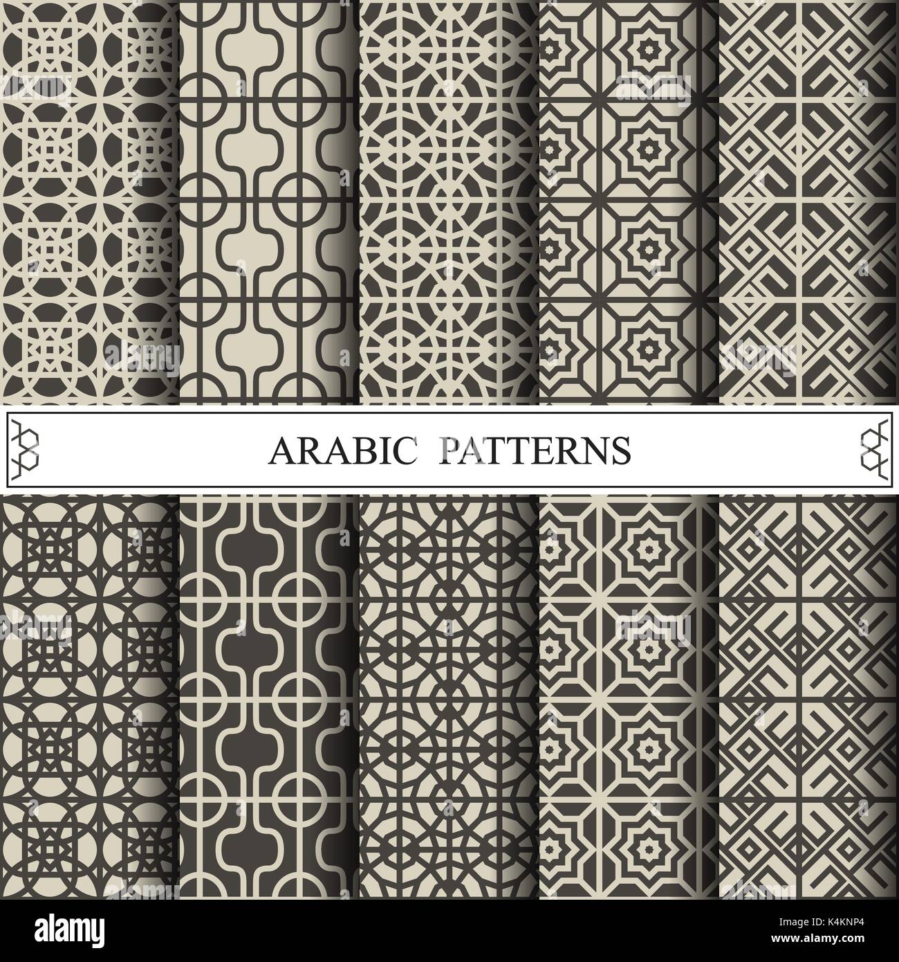 arabic vector pattern, web page background,surface textures Stock ...