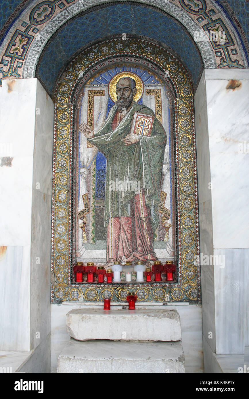 St. Paul Monument in Berea, Greece (Verea, Greece). Acts 17 Stock Photo ...