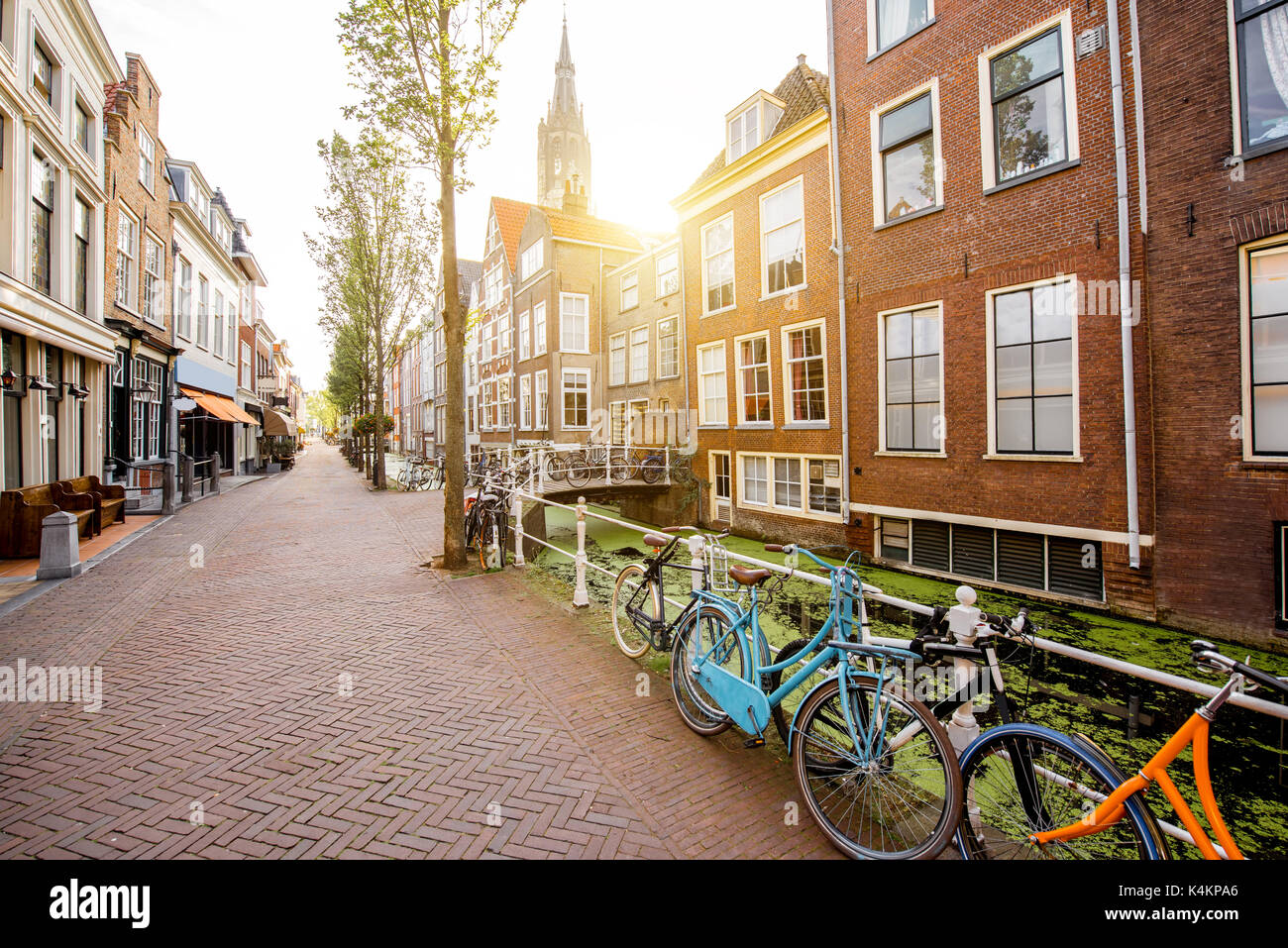 Delft city in Netherland Stock Photo - Alamy