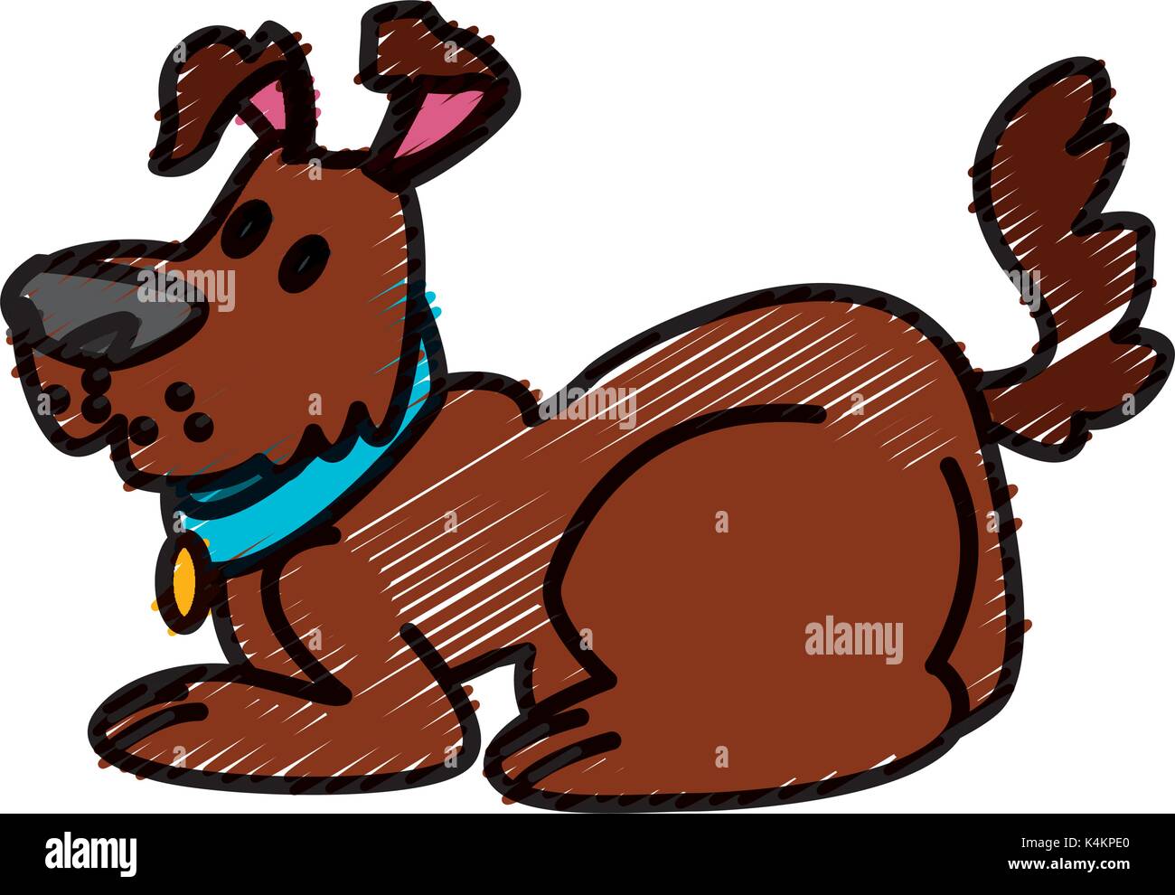 Dog pet cartoon Stock Vector Image & Art - Alamy