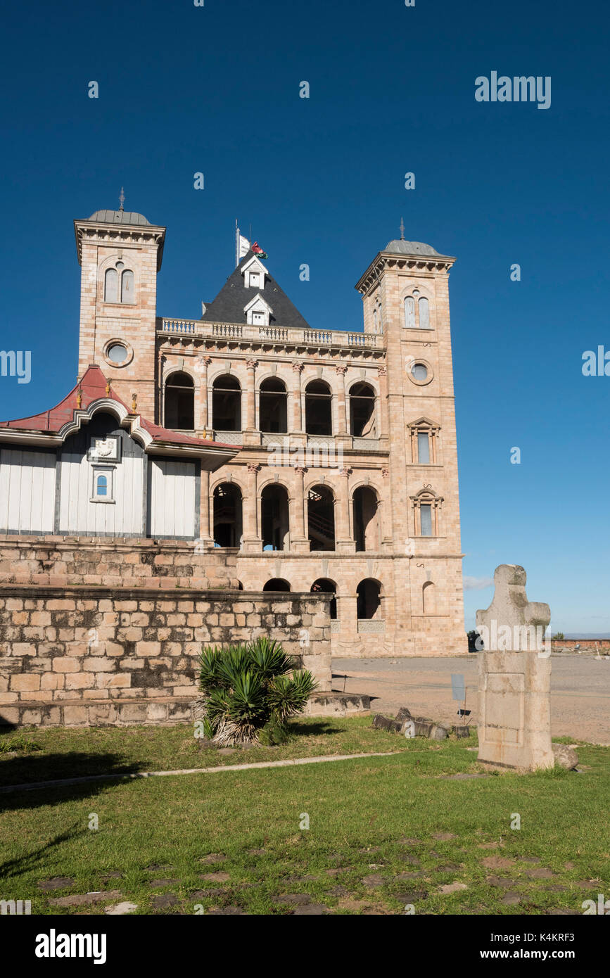 Royal tomb at The Rova of Antananarivo, Royal palace complex ...