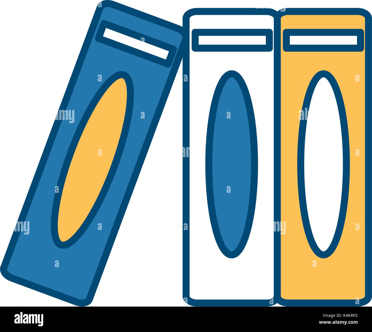 Set of books Stock Vector Image & Art - Alamy