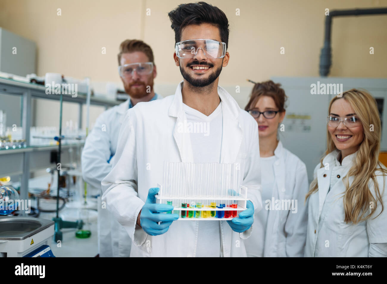 Successful lab experiment hi-res stock photography and images - Alamy