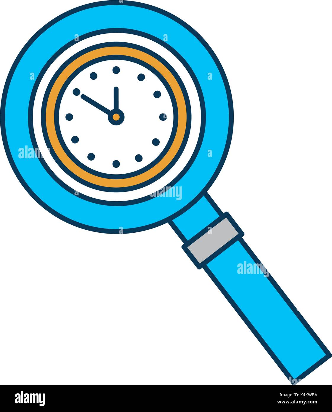 Magnifying Glass And Clock Foldable Magnifying Glass With Light 8 Led