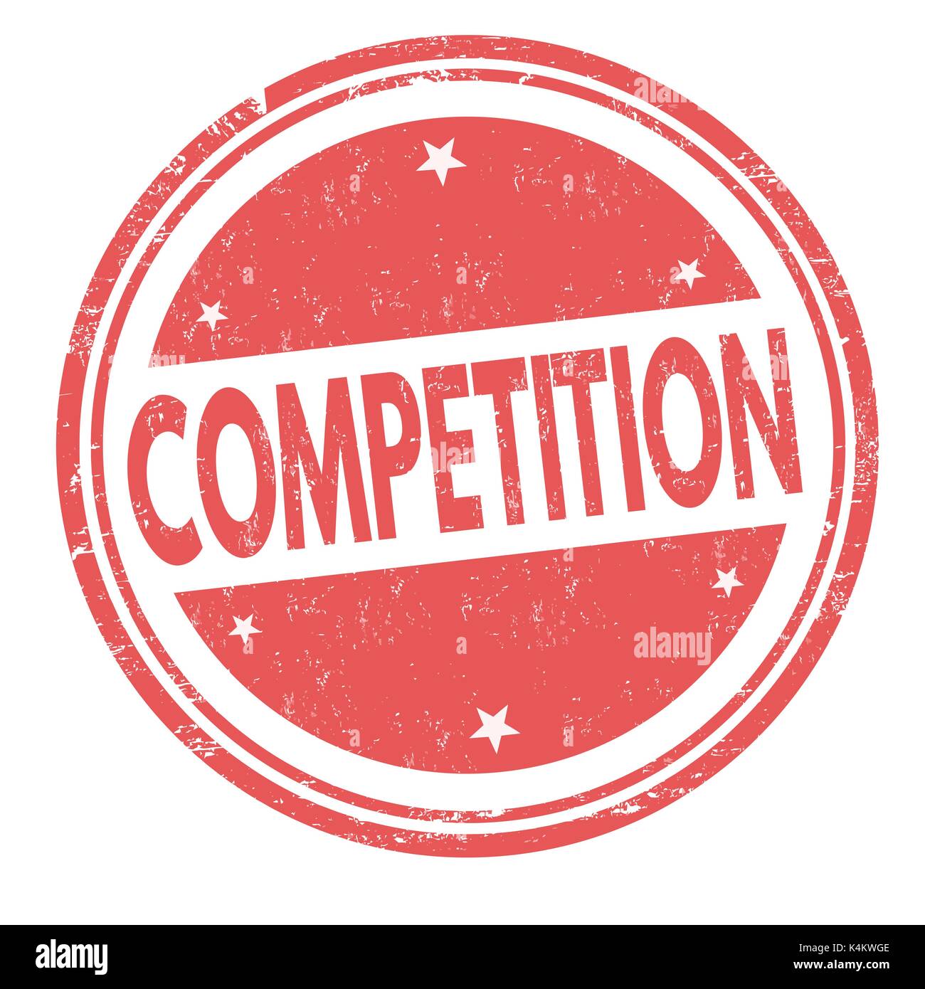 Competition grunge rubber stamp on white background, vector ...