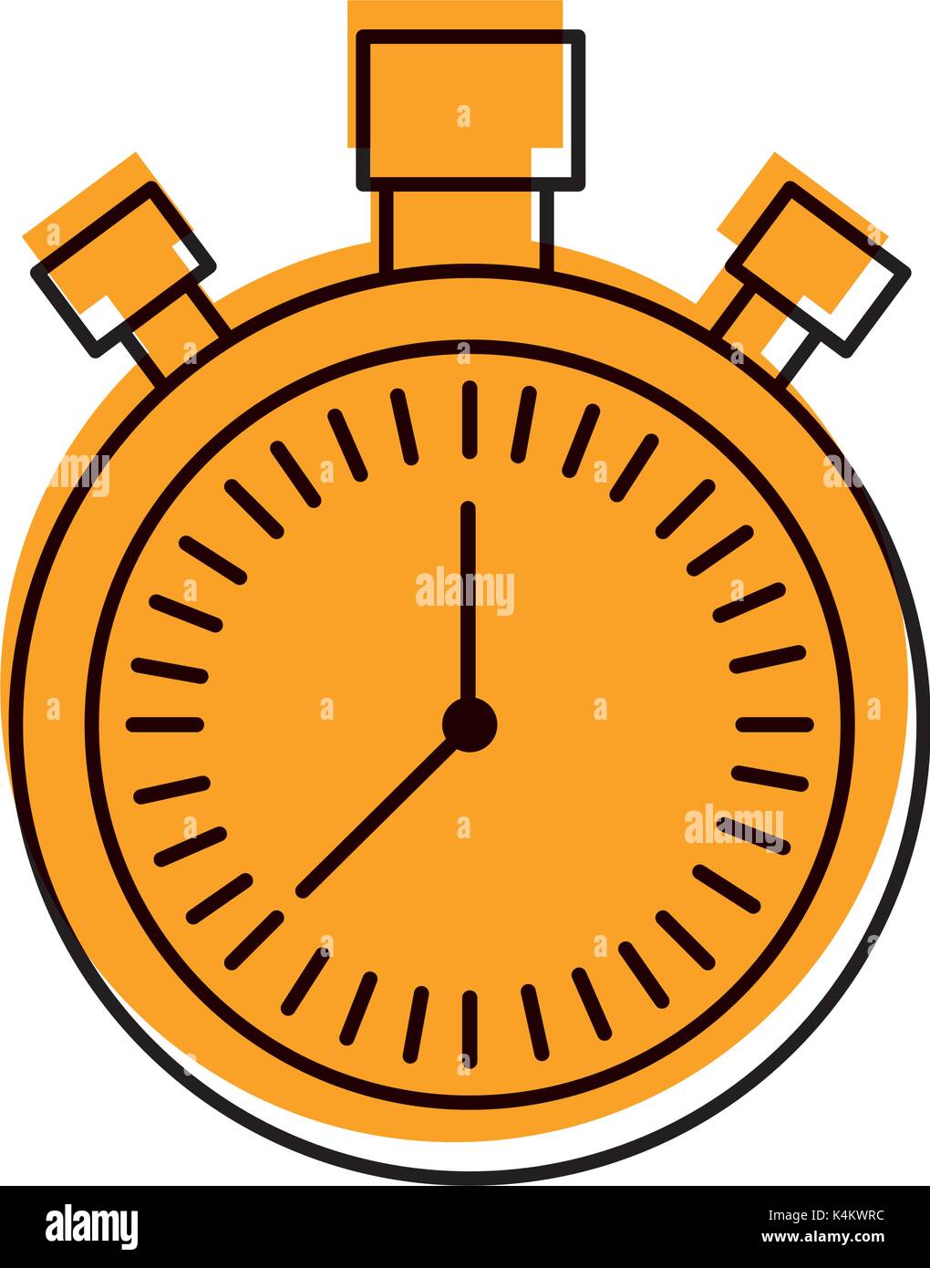 chronometer countdown speed timer object icon Stock Vector Image & Art - Alamy