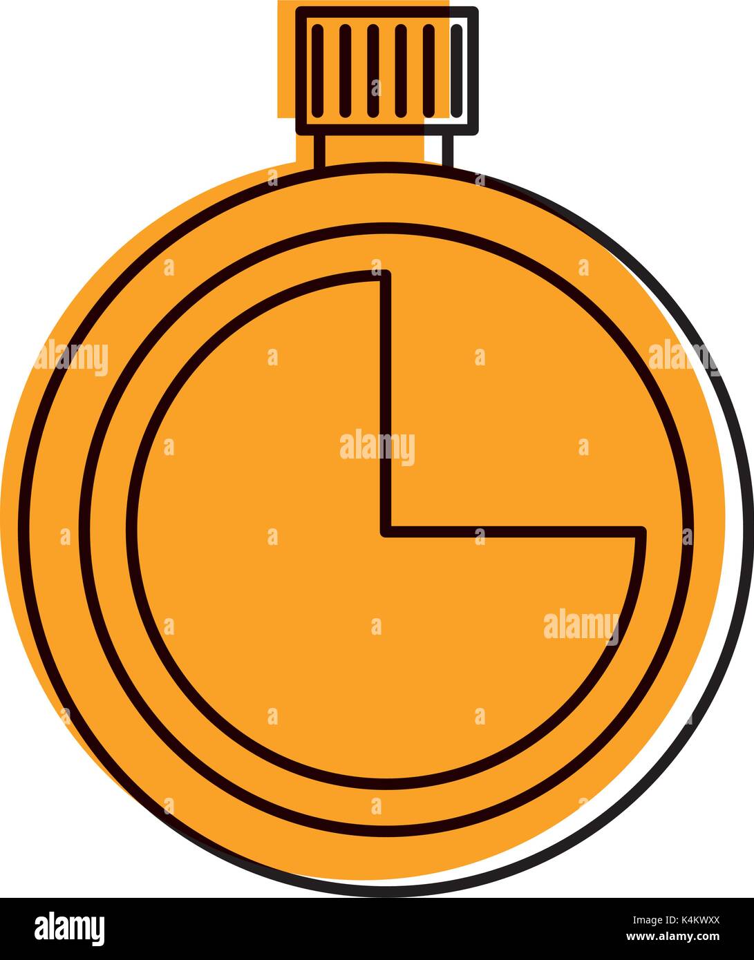 stopwatch timer second time concept Stock Vector Image & Art - Alamy