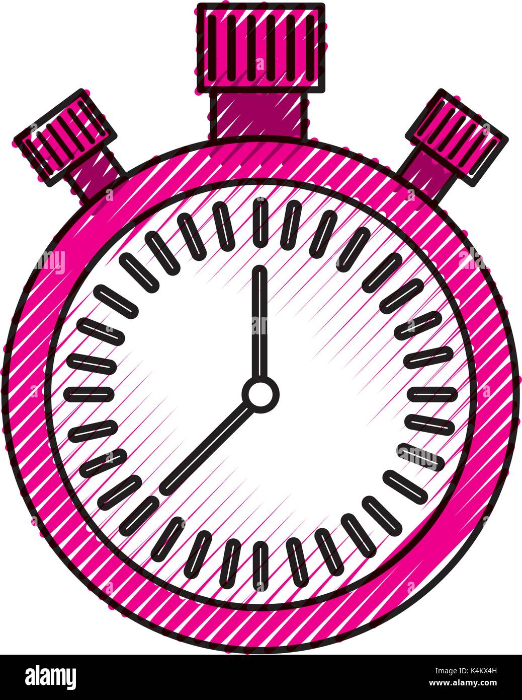 chronometer countdown speed timer object icon Stock Vector Image & Art - Alamy