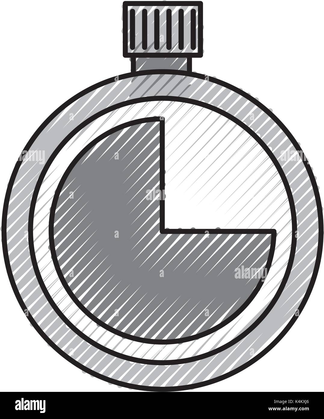 stopwatch timer second time concept Stock Vector Image & Art - Alamy