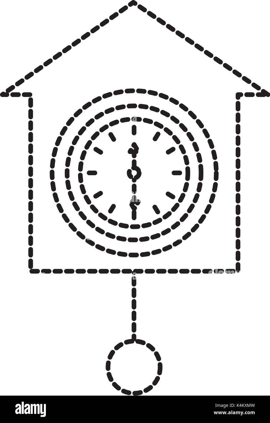 wall clock icon object time concept Stock Vector Image & Art - Alamy