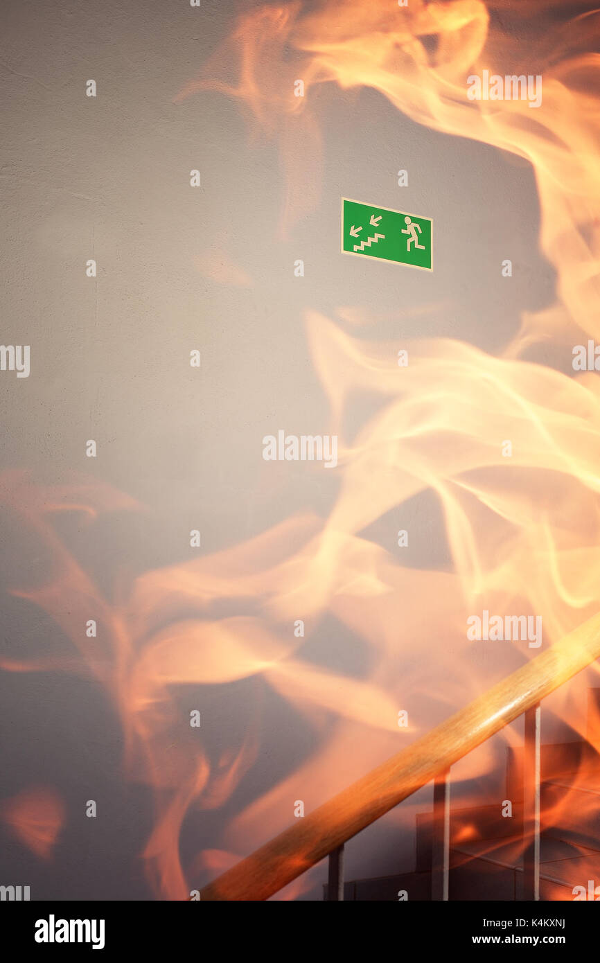 Fire alarm in a modern building Stock Photo - Alamy