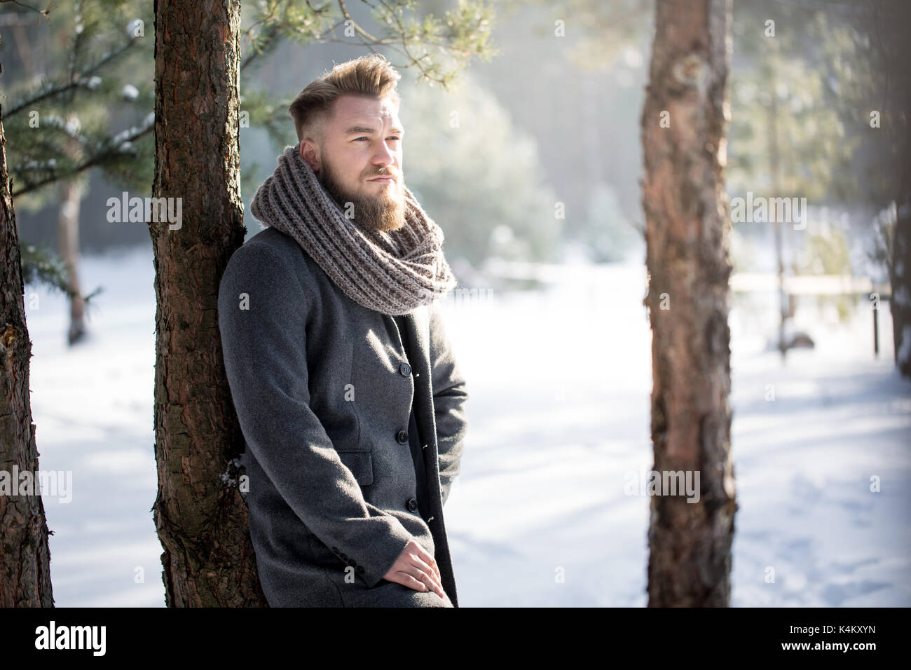 Young stylish man standing hi-res stock photography and images - Alamy