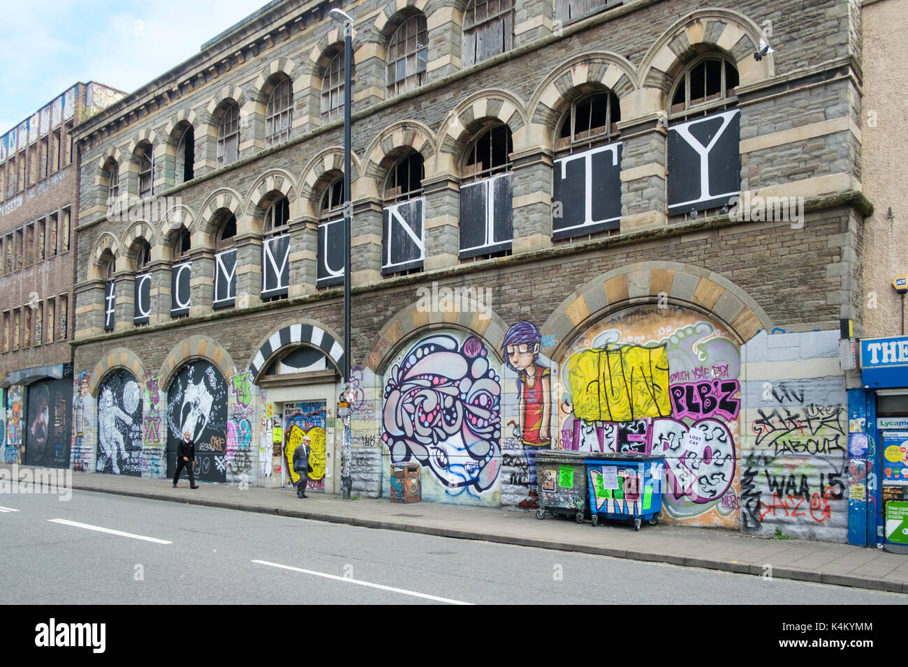 Around Stokes croft Bristol england EUK Stock Photo - Alamy