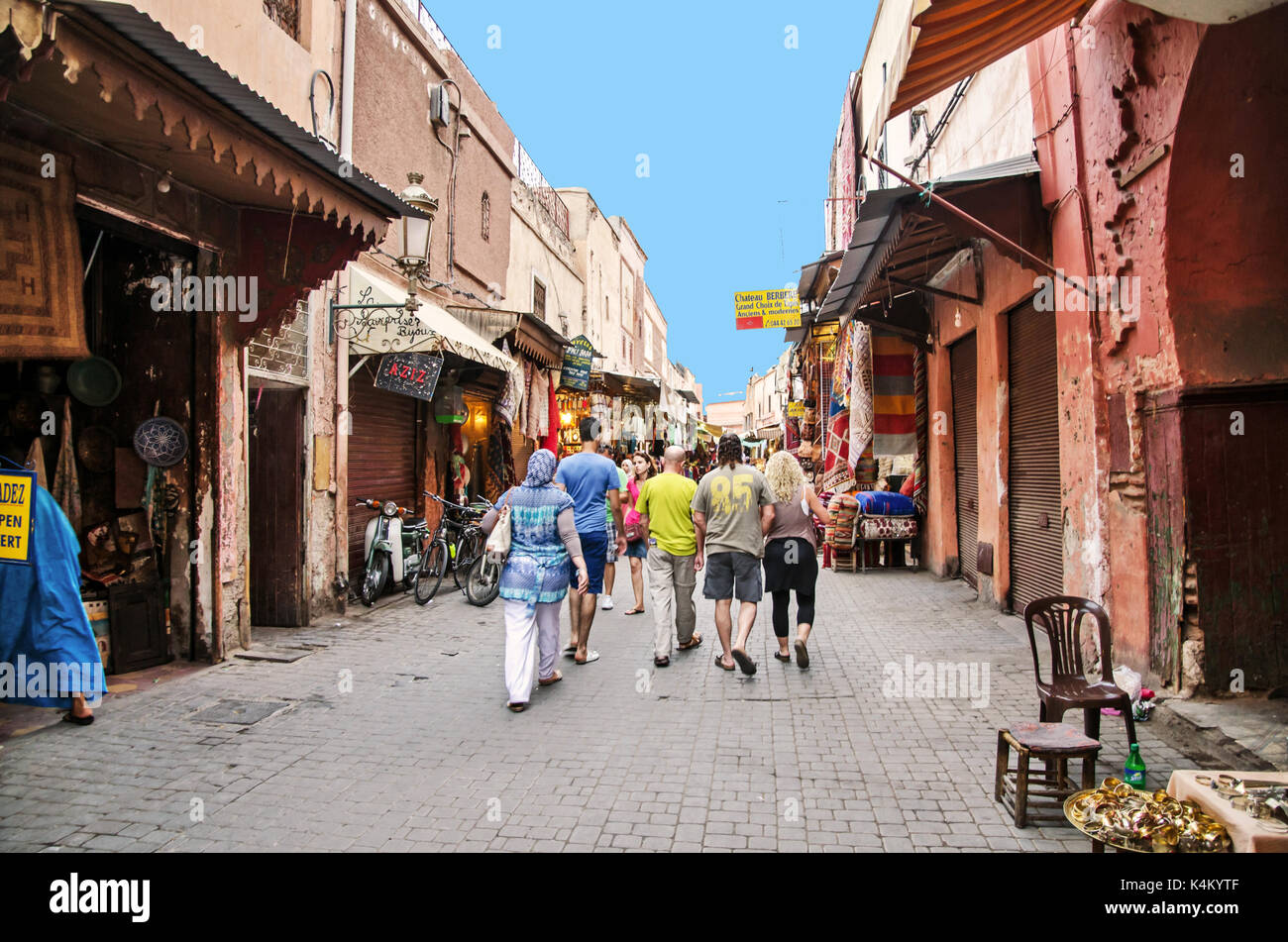Morroco streets hi-res stock photography and images - Alamy