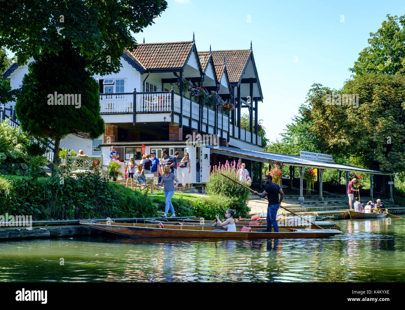 Bath boating station on the river avon hi-res stock photography and ...