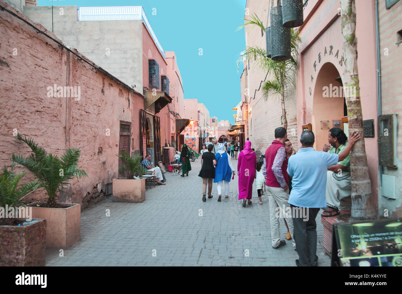 Morroco streets hi-res stock photography and images - Alamy