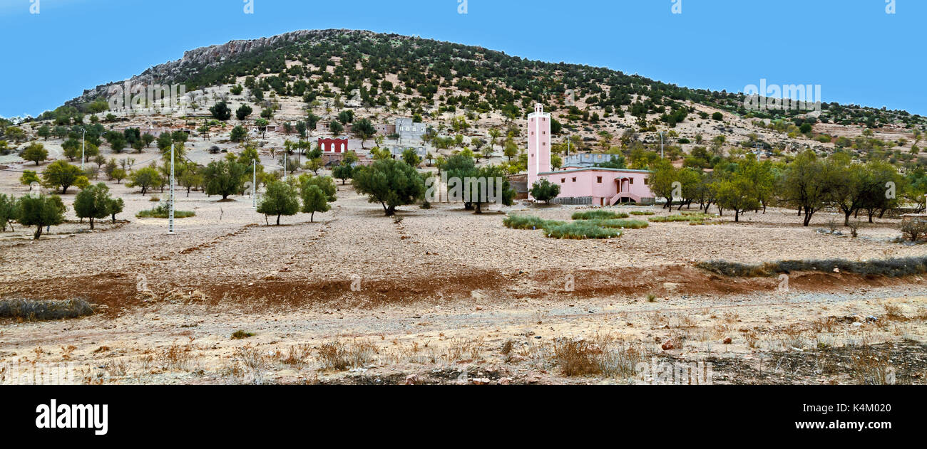Moroccan village mosque Stock Photo - Alamy