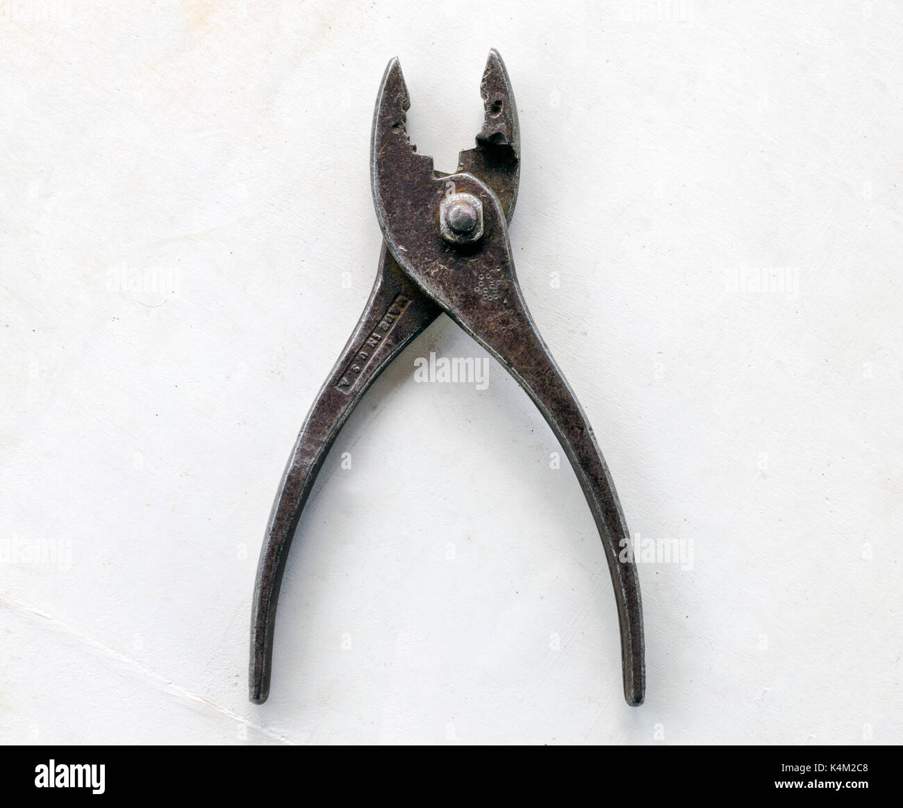 Old pliers from the USA Stock Photo - Alamy