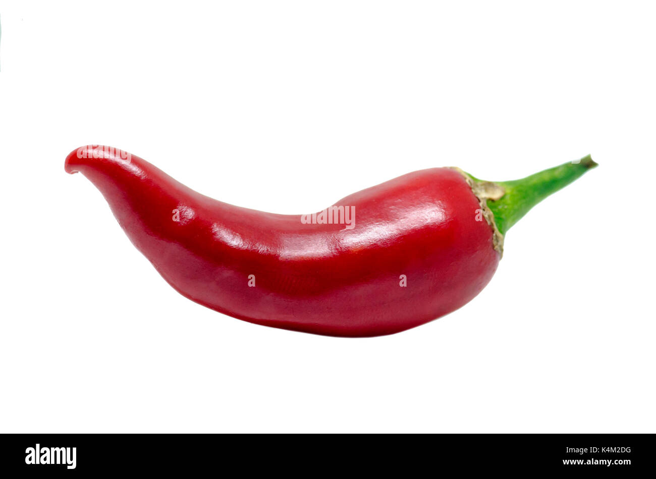 Isolated red chili Stock Photo - Alamy