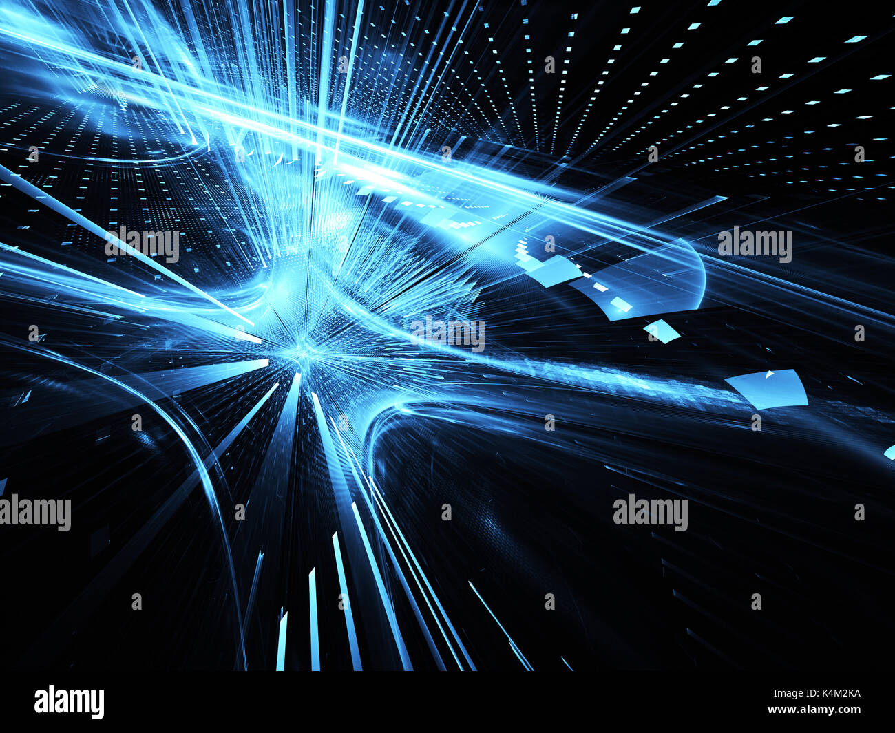 Abstract technology illustration, illustration Stock Photo - Alamy